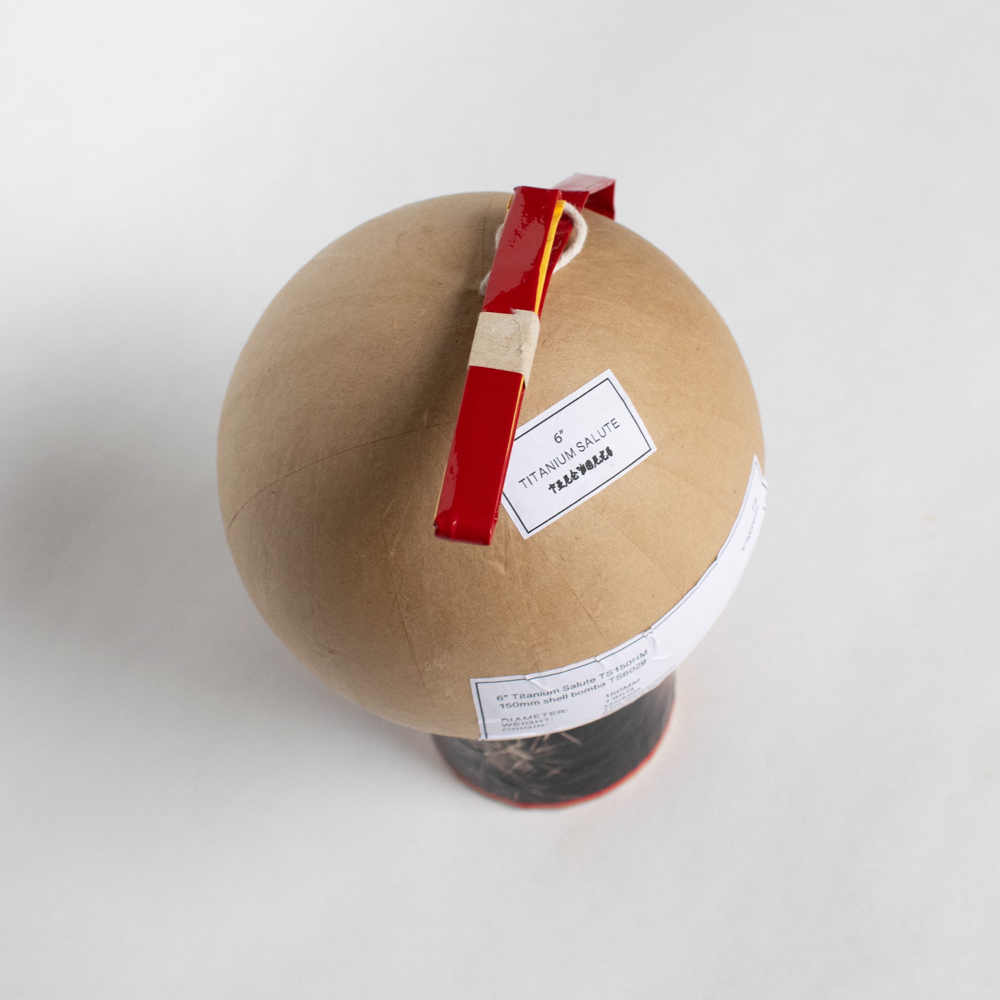 Titanium Salute 6" Lidu style Shell NEW - Dummy