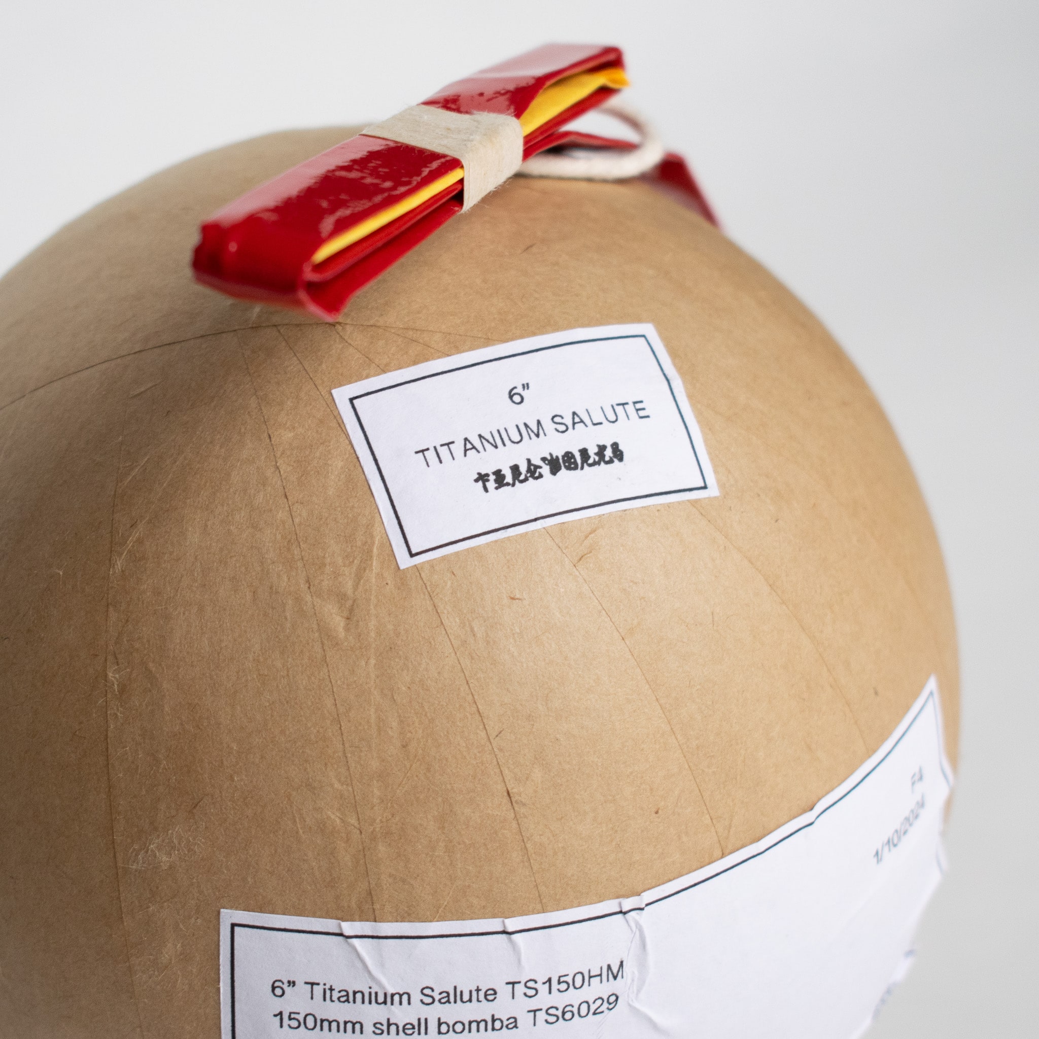 Titanium Salute 6" Lidu style Shell NEW - Dummy